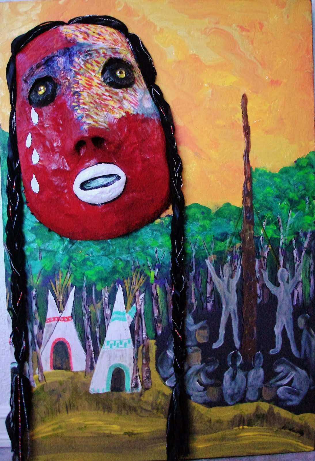 Masks of the Indigenous People: The Sun Dance