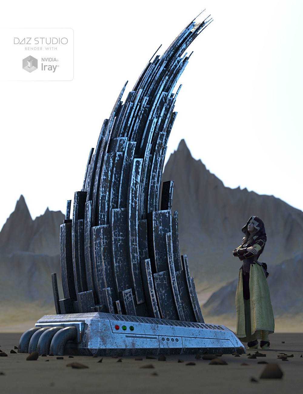 Download DAZ Studio 3 for FREE!: DAZ 3D - Alien Relics