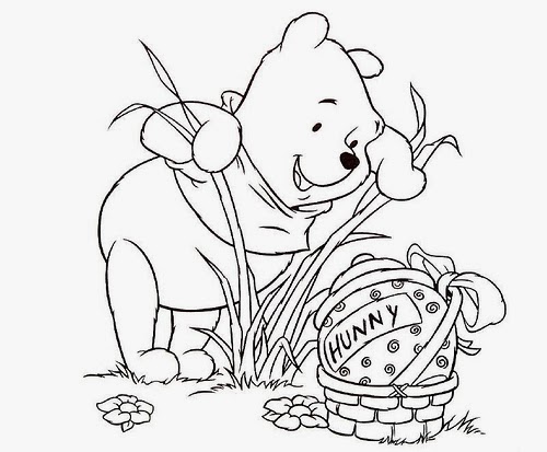 5 Easter Disney Coloring Pages