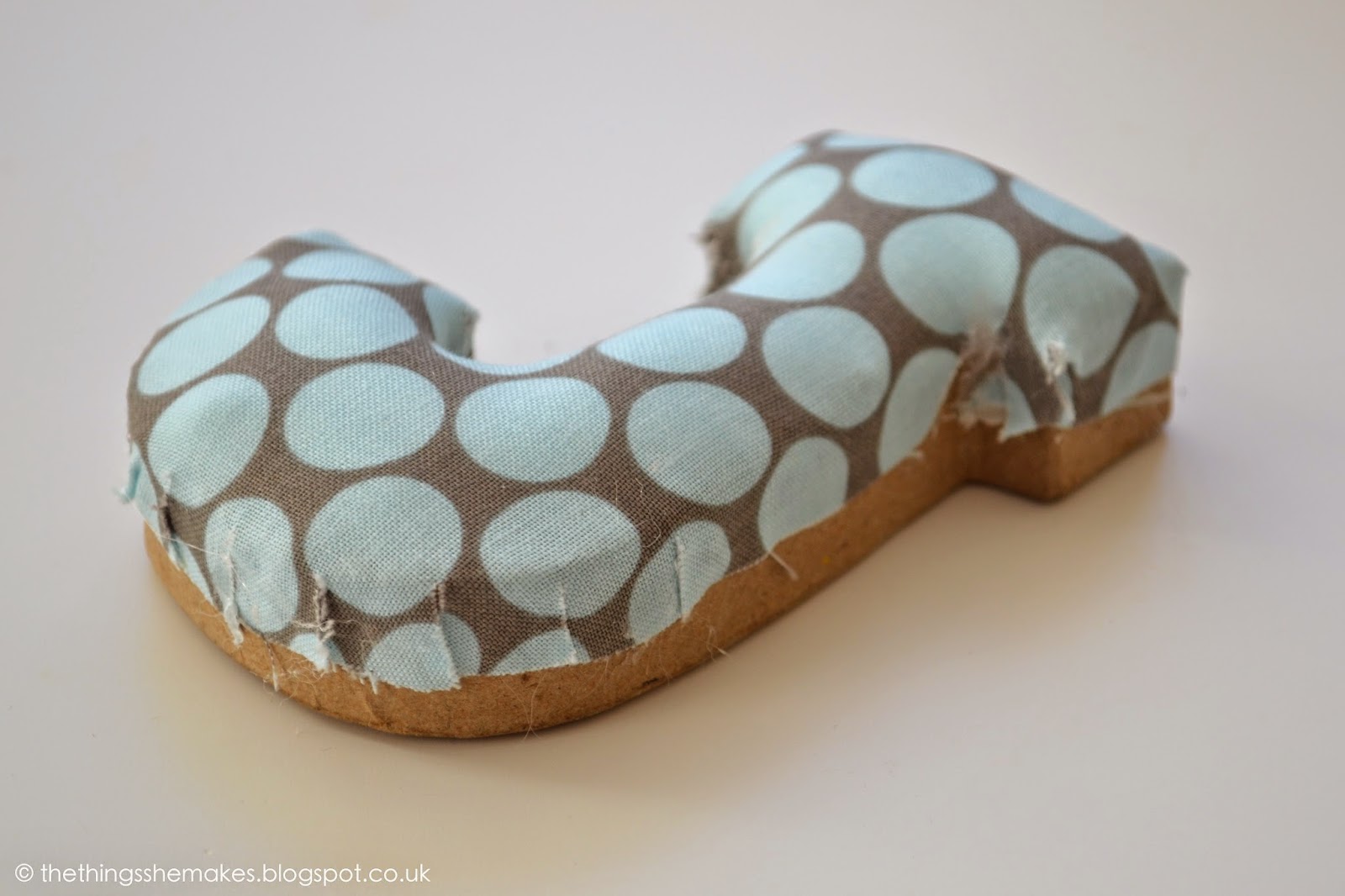 How to Make Padded Letters | The Things She Makes