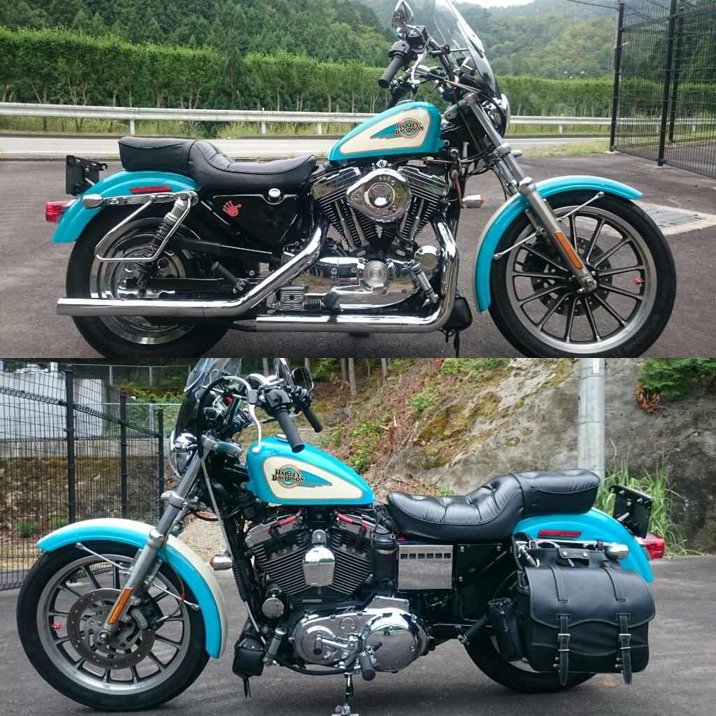 がるーだのターコイズ スポーツスター (garuda's turquoise sportster): 現在のカスタム内容