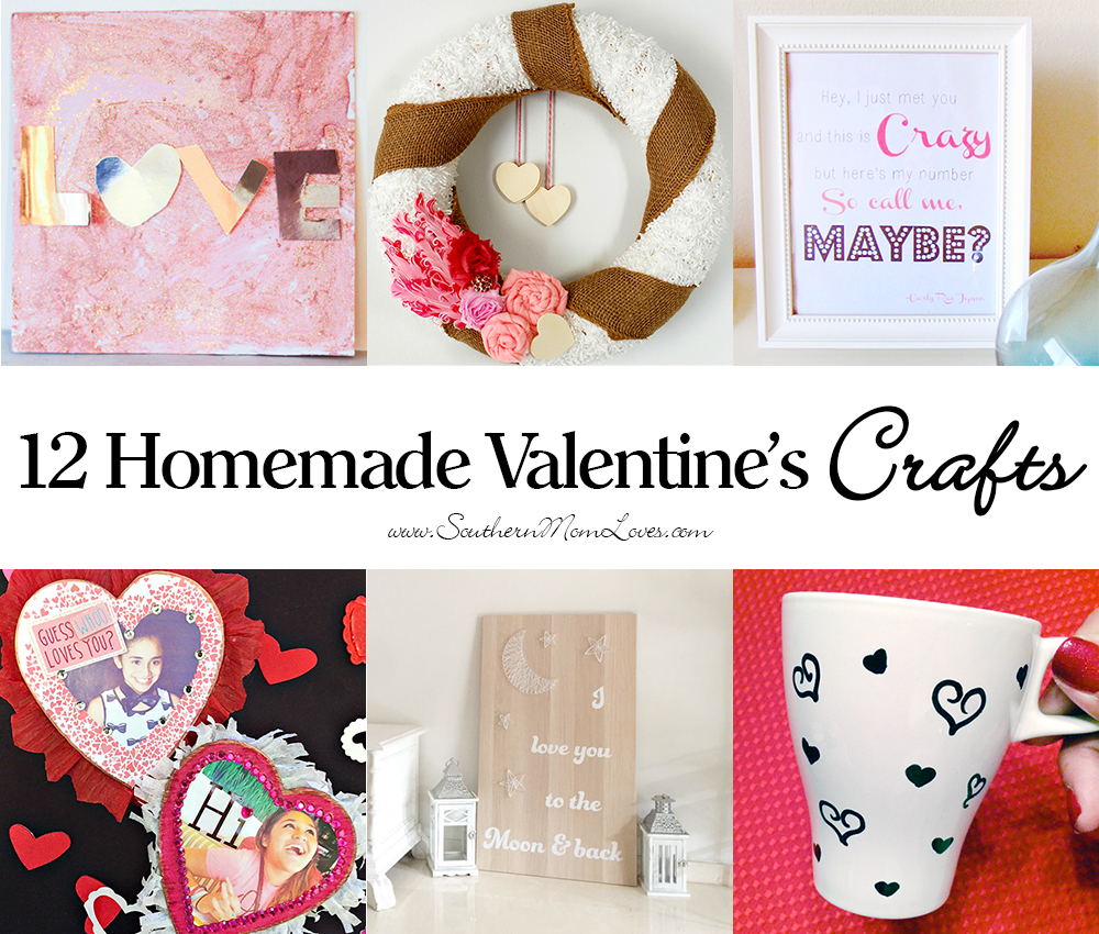 Southern Mom Loves 12 Homemade Valentines Day Crafts