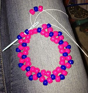 Kandi Tutorials with Rose: 3D Kandi Cuff