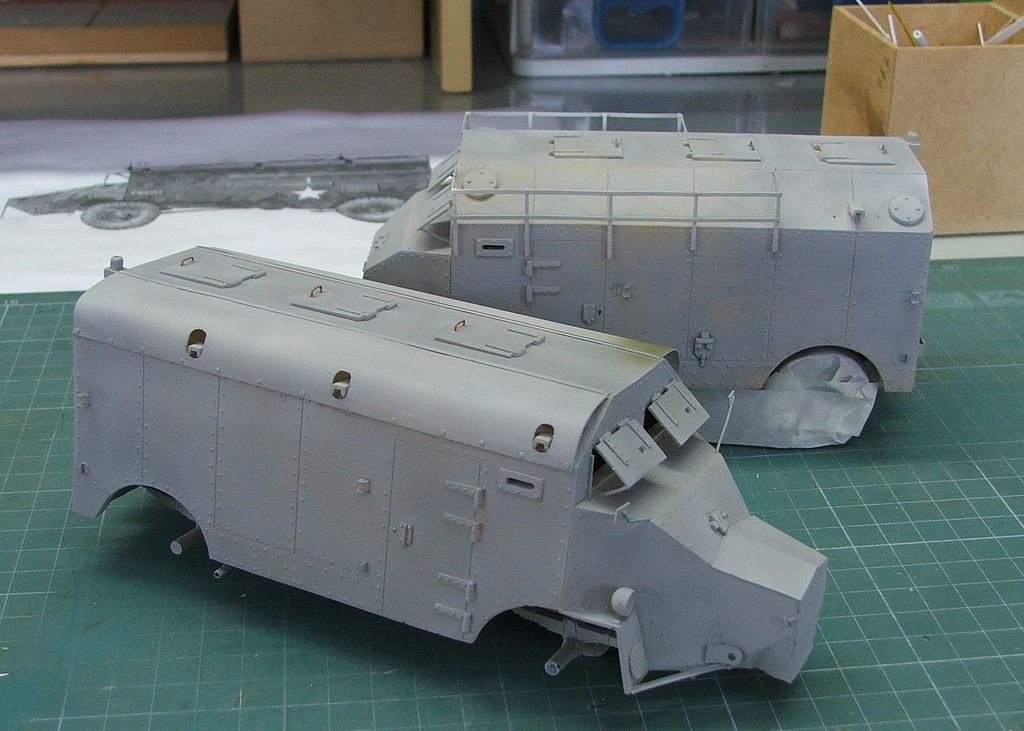 Panzerserra Bunker- Military Scale Models in 1/35 scale: AEC Dorchester ...