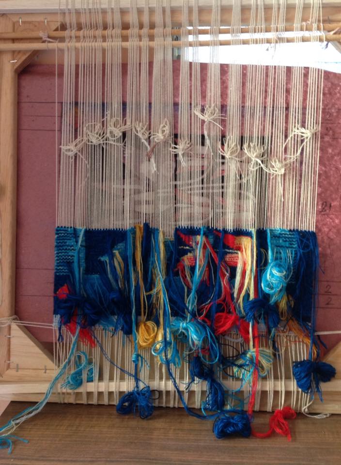 T e x t i l e A r t: Copywork of a detail of the Medieval Tapestry