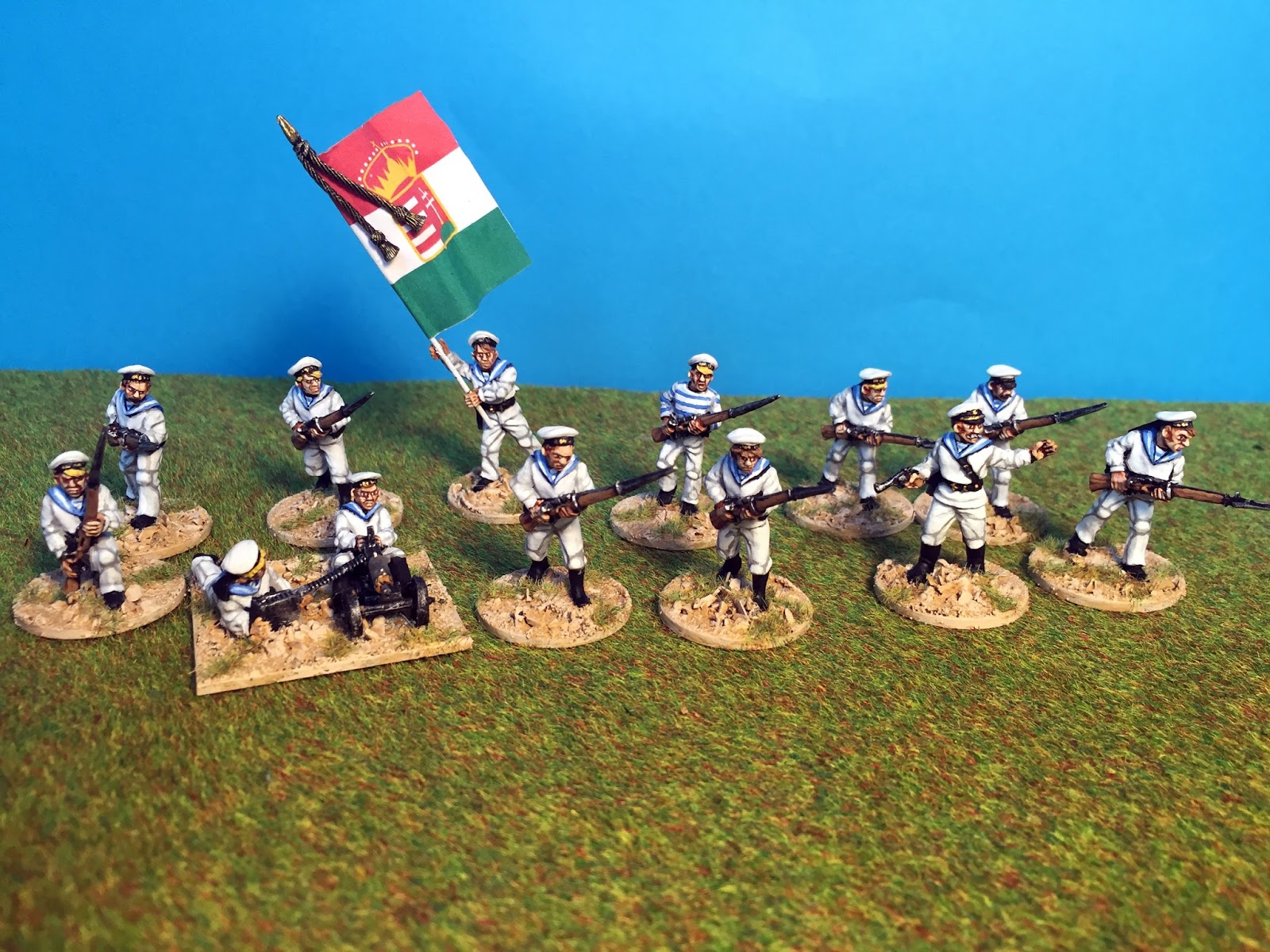 The Queens Shilling : Boxer Rebellion - 28mm Austrian Sailors