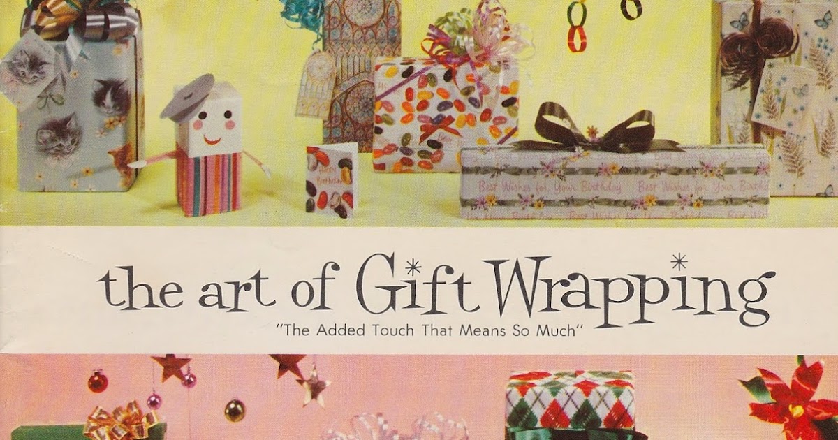 Garage Sale Finds: The Art of Gift Wrapping