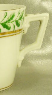 Demitasse Cups & saucers: Cup Handle Shapes & Styles