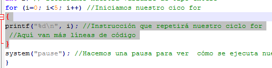 Programación básica c++: Ciclo for ~ TCM