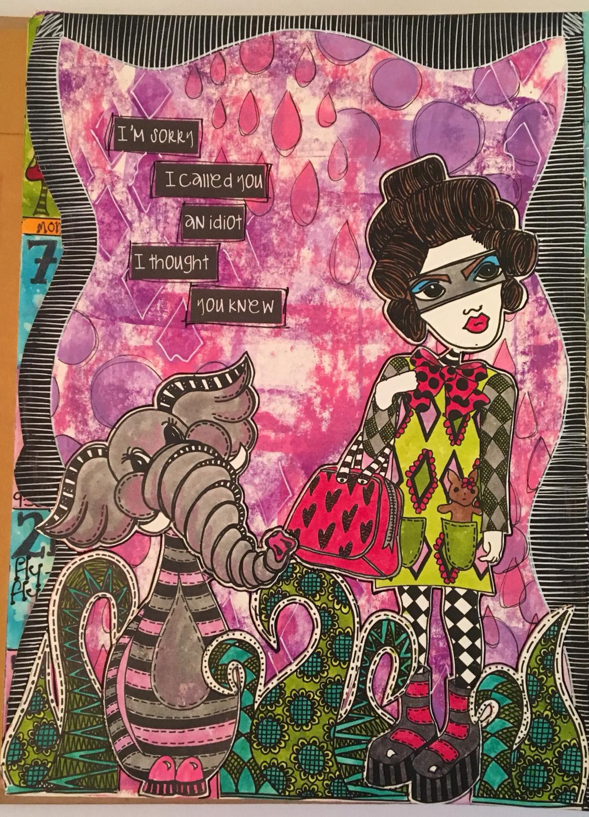 Dylan's Blog: New Dylusions - January 2019 Samples 2