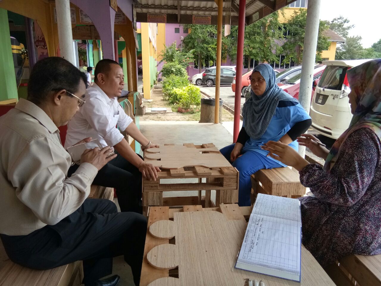 Blog Unit PPDa SK Seri Kundang: LAWATAN PEGAWAI PPD GOMBAK