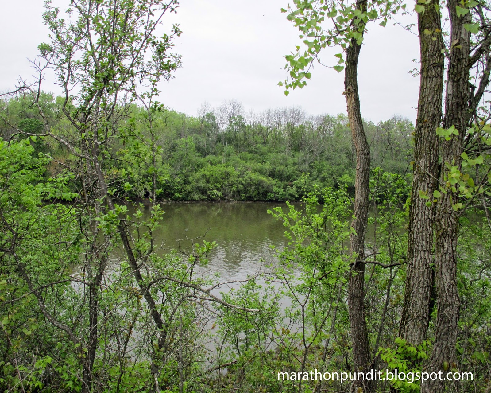 Marathon Pundit: (Exclusive photos) The new segment of the Cal-Sag Trail