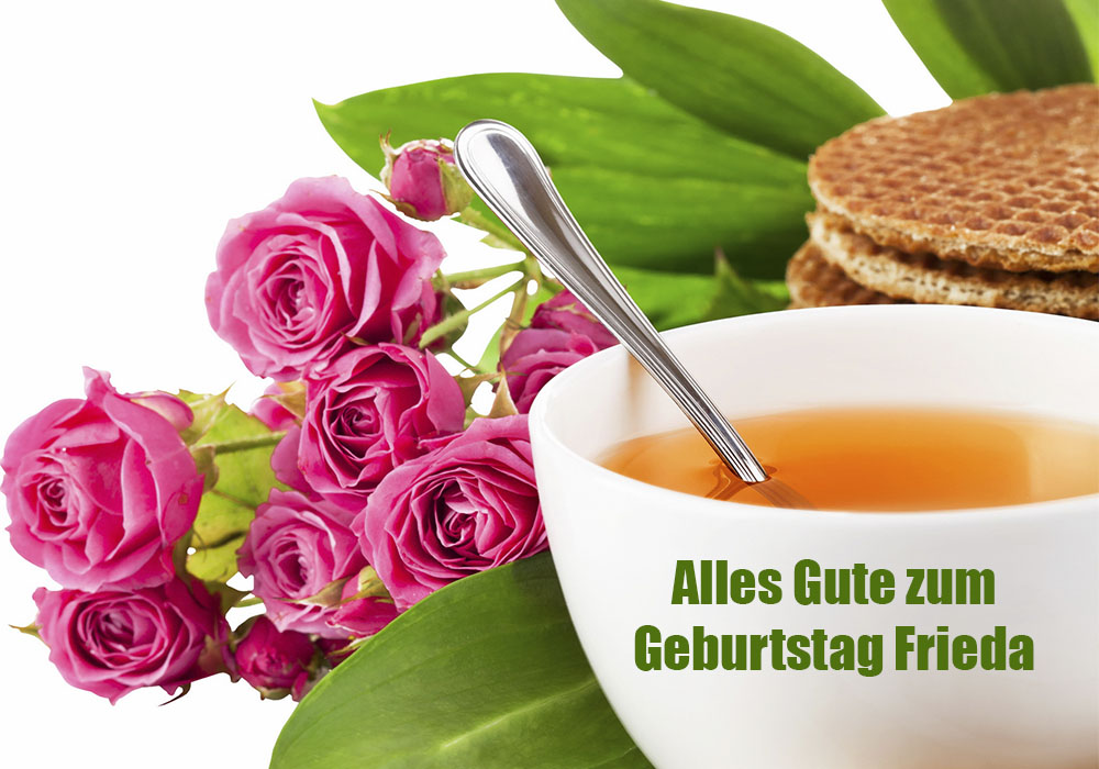 Alles Gute zum Geburtstag: Alles Gute zum Geburtstag Frieda