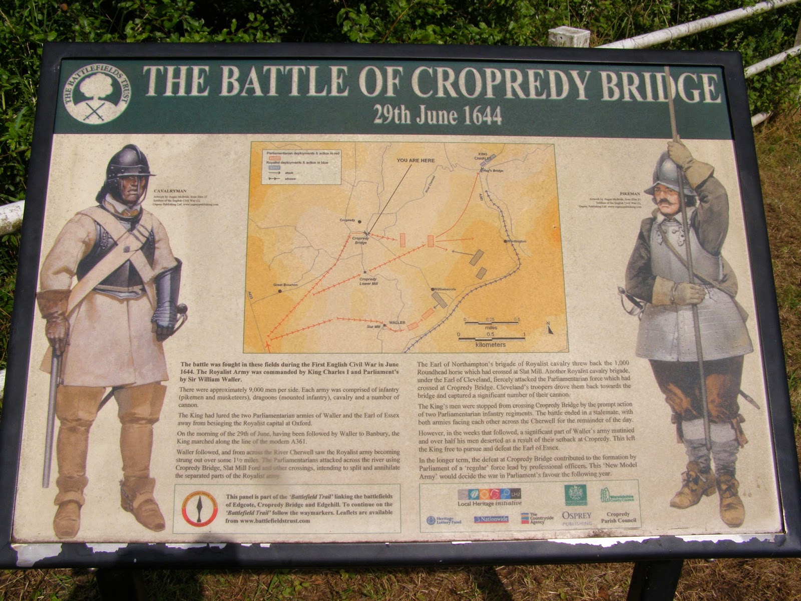 Light Bobs and Paint Blobs: The Battle of Cropredy Bridge - 370th ...