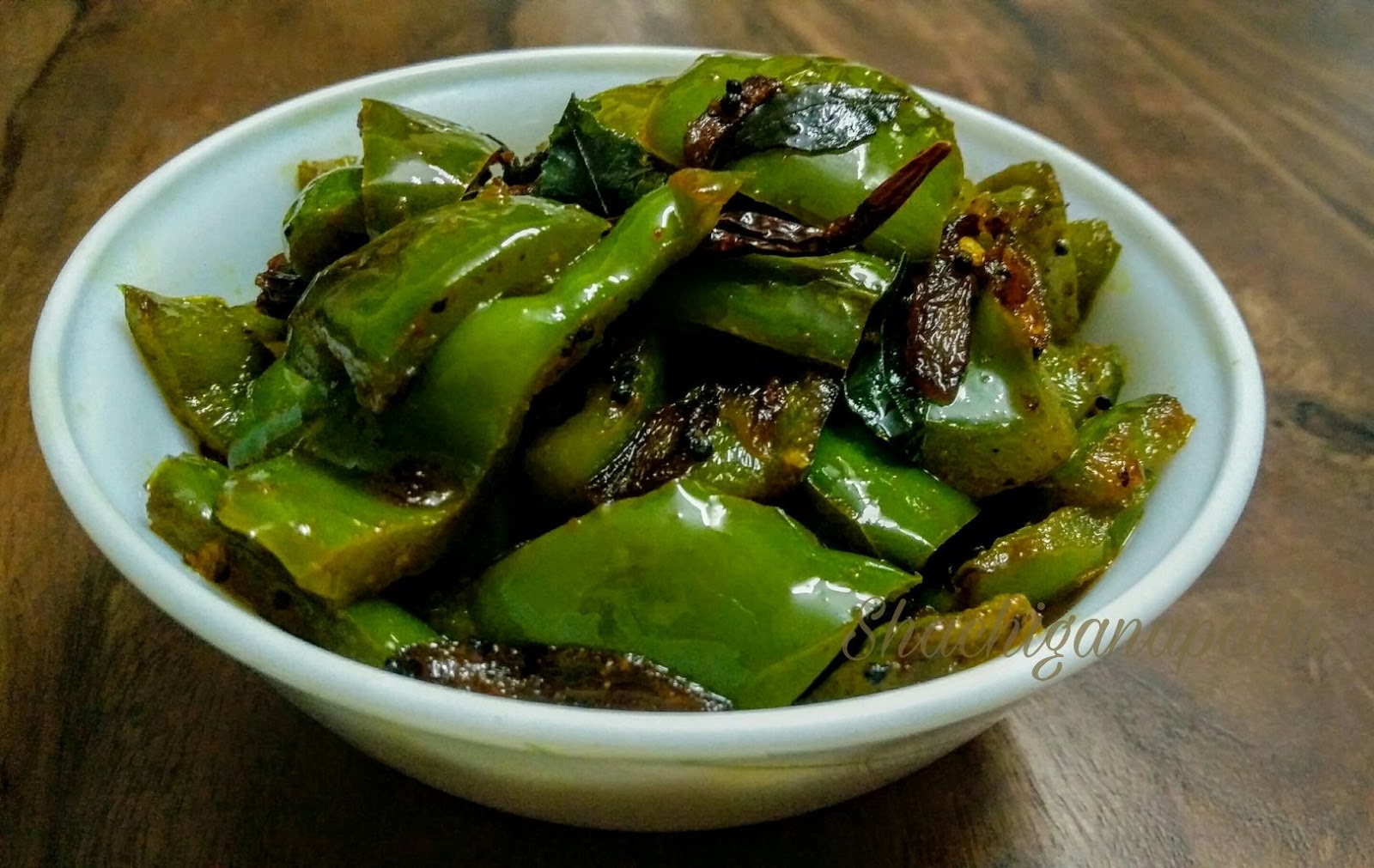 Stir-Fried Capsicum