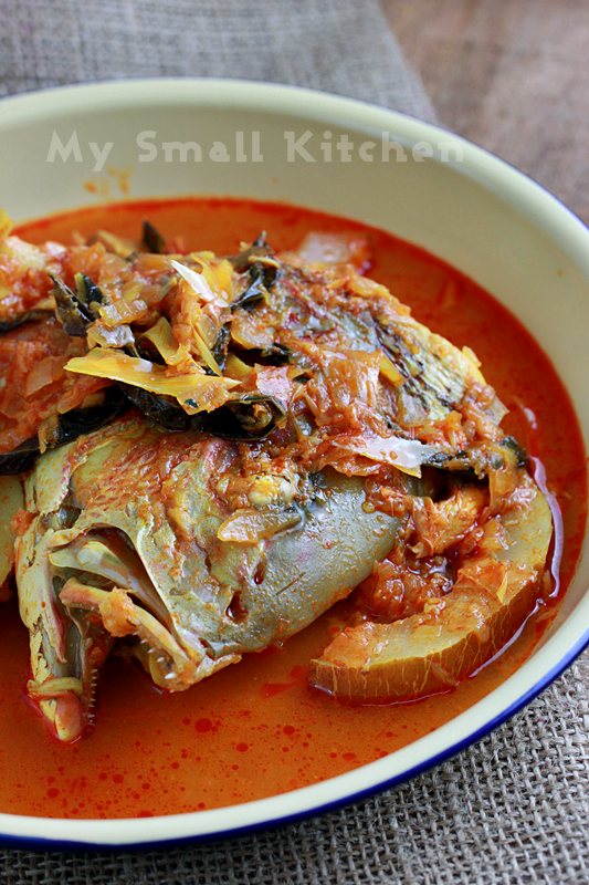 My Small Kitchen: Asam Pedas Kepala Ikan & Timun Masak