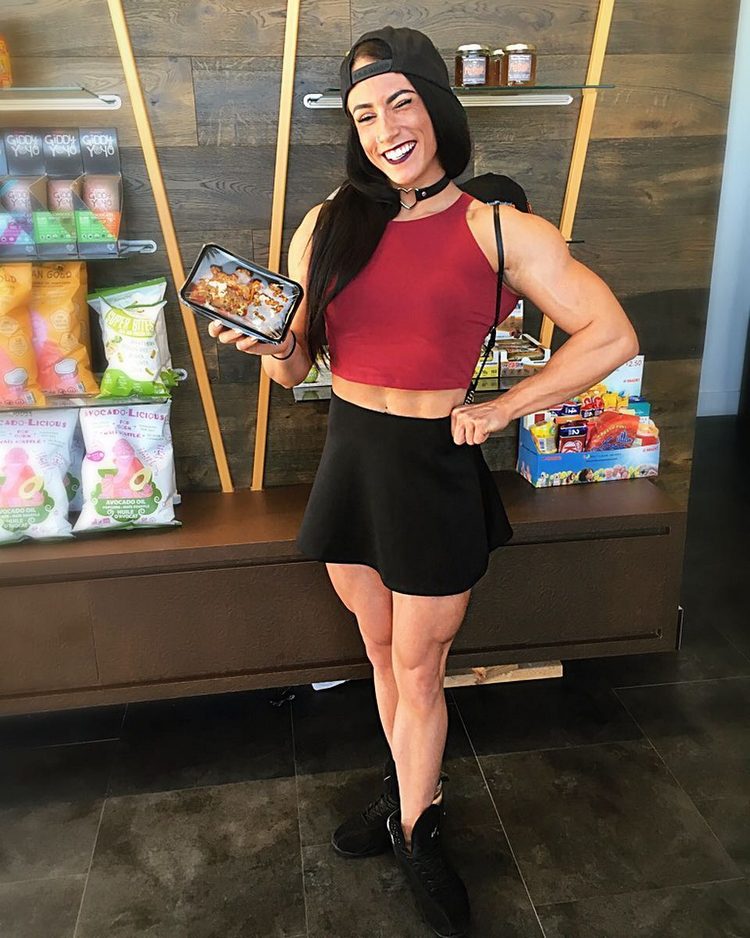 The amazingly strong and athletic Lauren Martin Stow - Strong Girl Abs