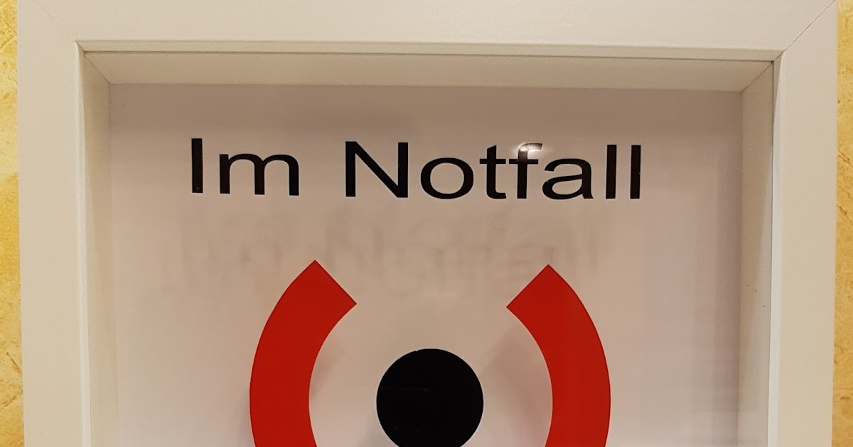 Im Notfall Scheibe Einschlagen