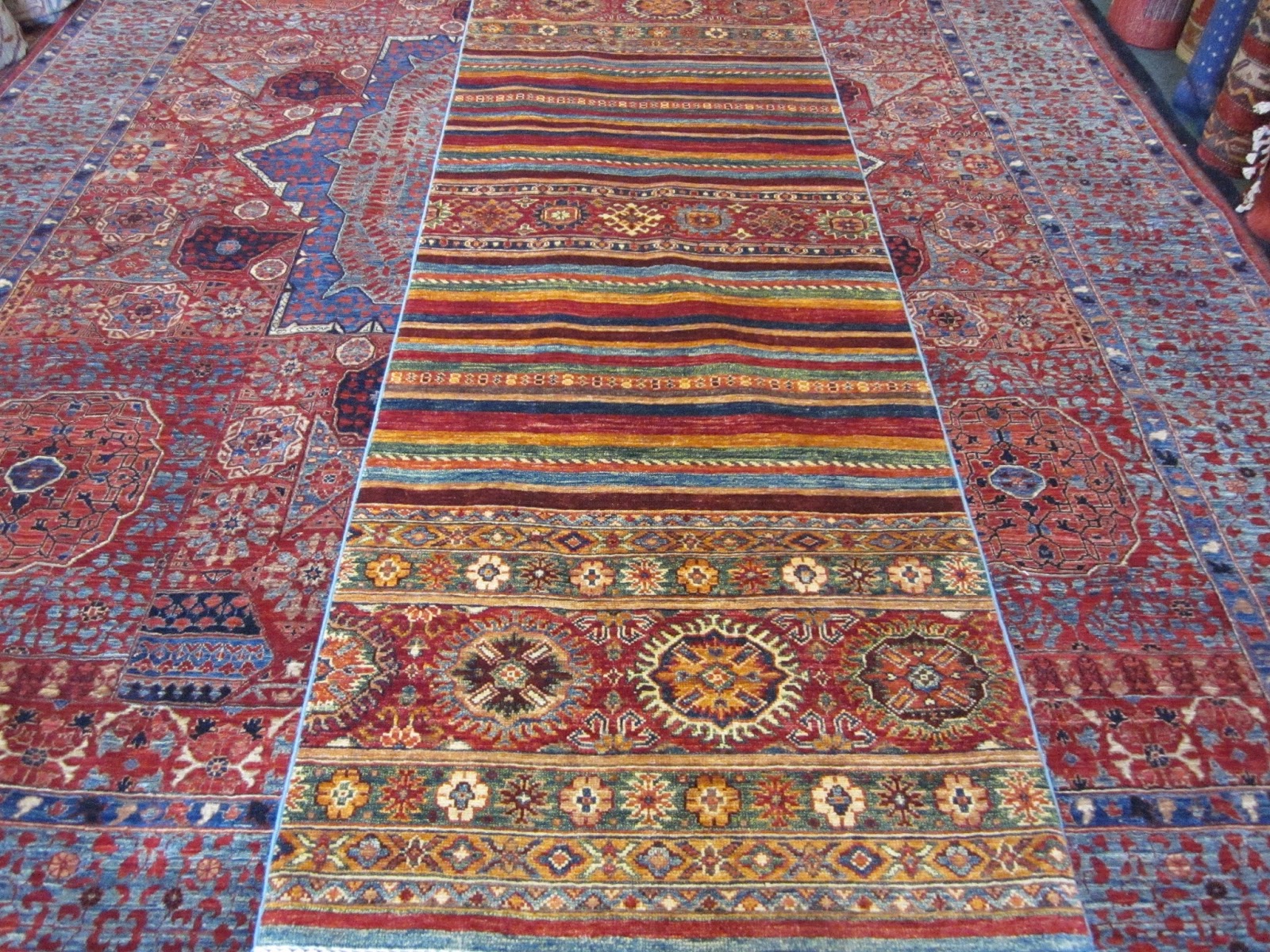 UnderCoverRugLover: Many New Beautiful Handmade Afghan Rugs Recently ...
