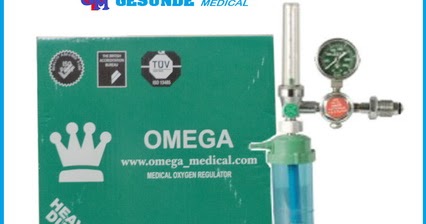 Regulator O2 OMEGA (Oxygen Regulator) - Toko Medis Jual Alat Kesehatan