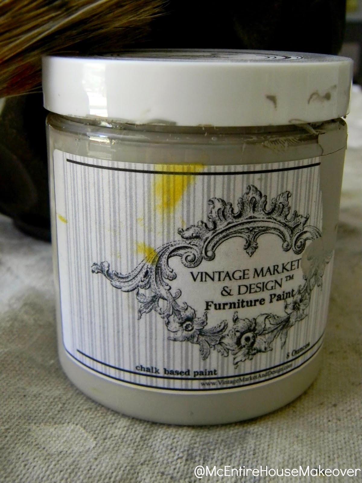 McEntire House Makeover: Potato Stamp Lamp Shade