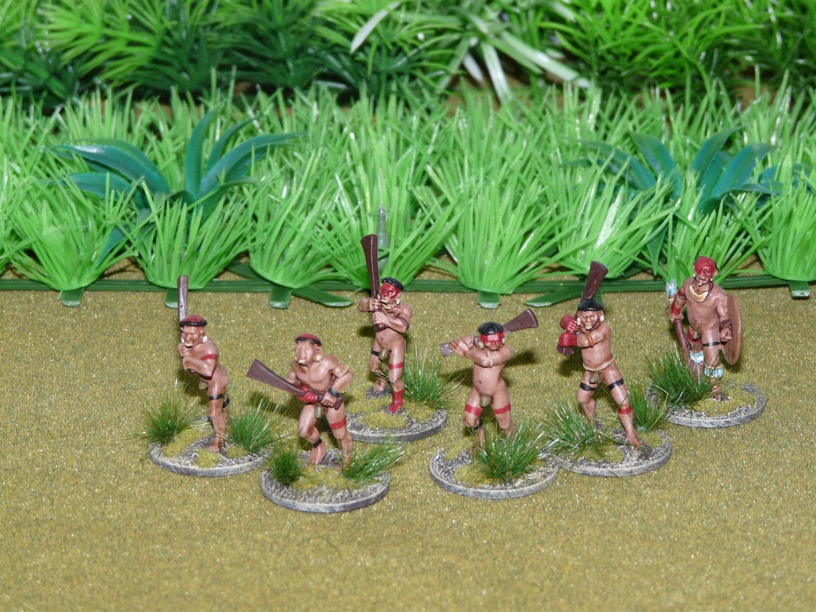 Dust, Tears & Dice: Botocudo Indians - Copplestone Castings.