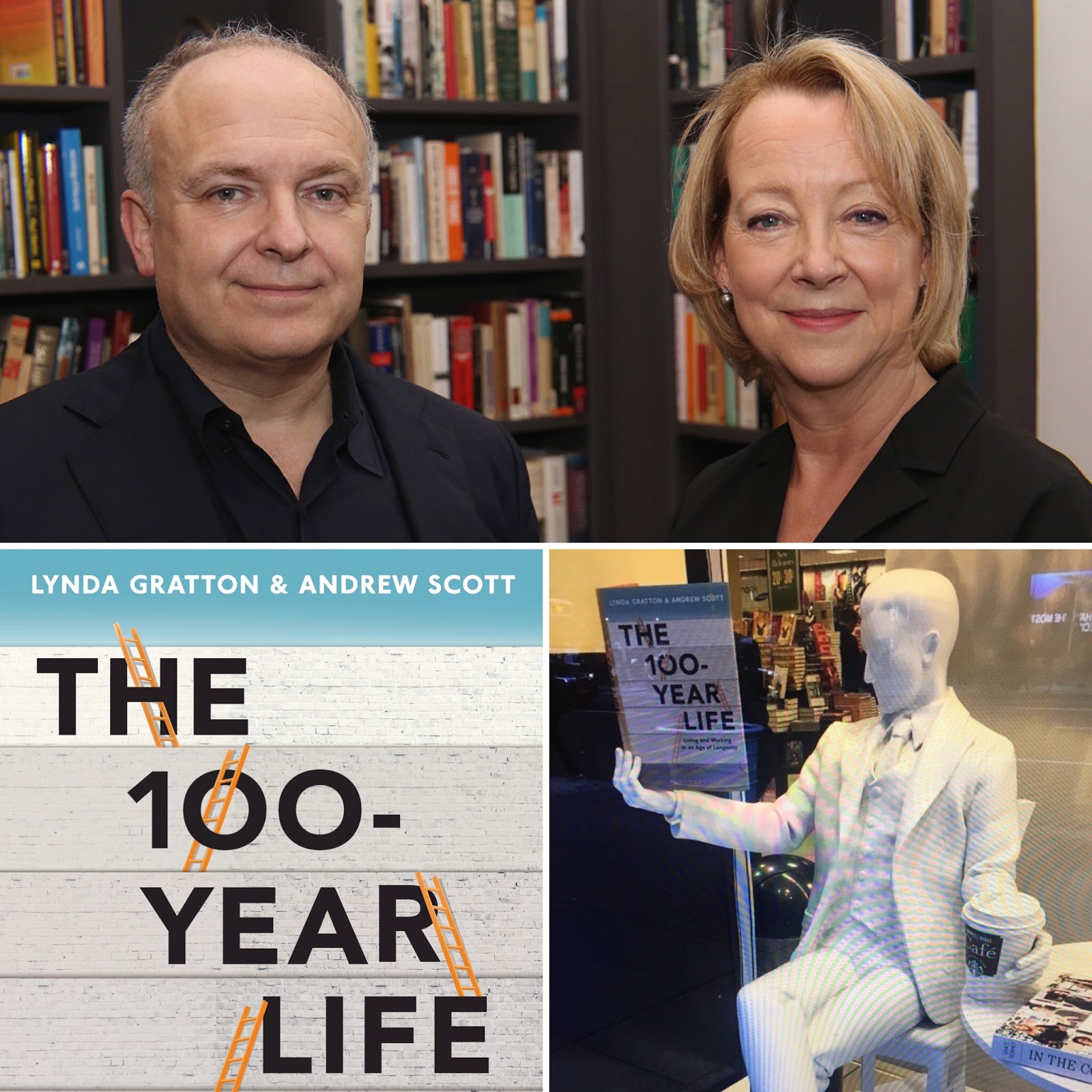 Double Portrait of Professor Lynda Gratton and Professor Andrew Scott ...