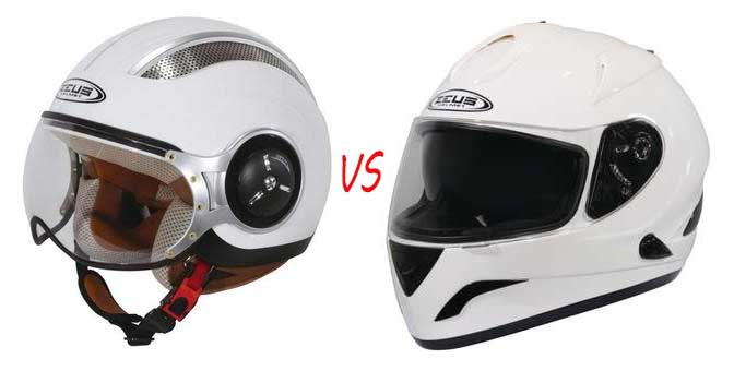 Model Helm Half Face dan Full Face, Apa Saja Kekurangan dan ...