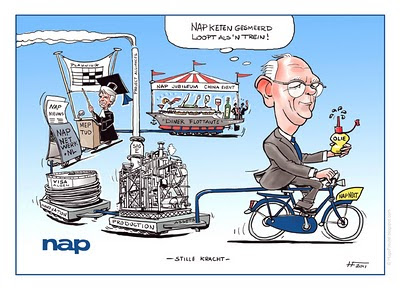 CARTOON STUDIO HUGO cartoonist, karikaturist, illustrator: Afscheid ...