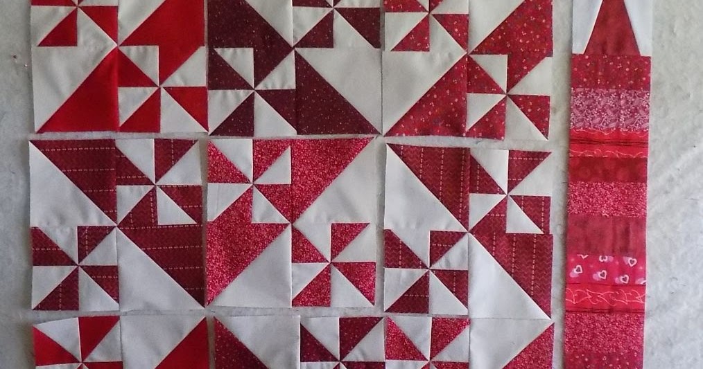 Scrapbox Quilts: RSC17 - Reds for March