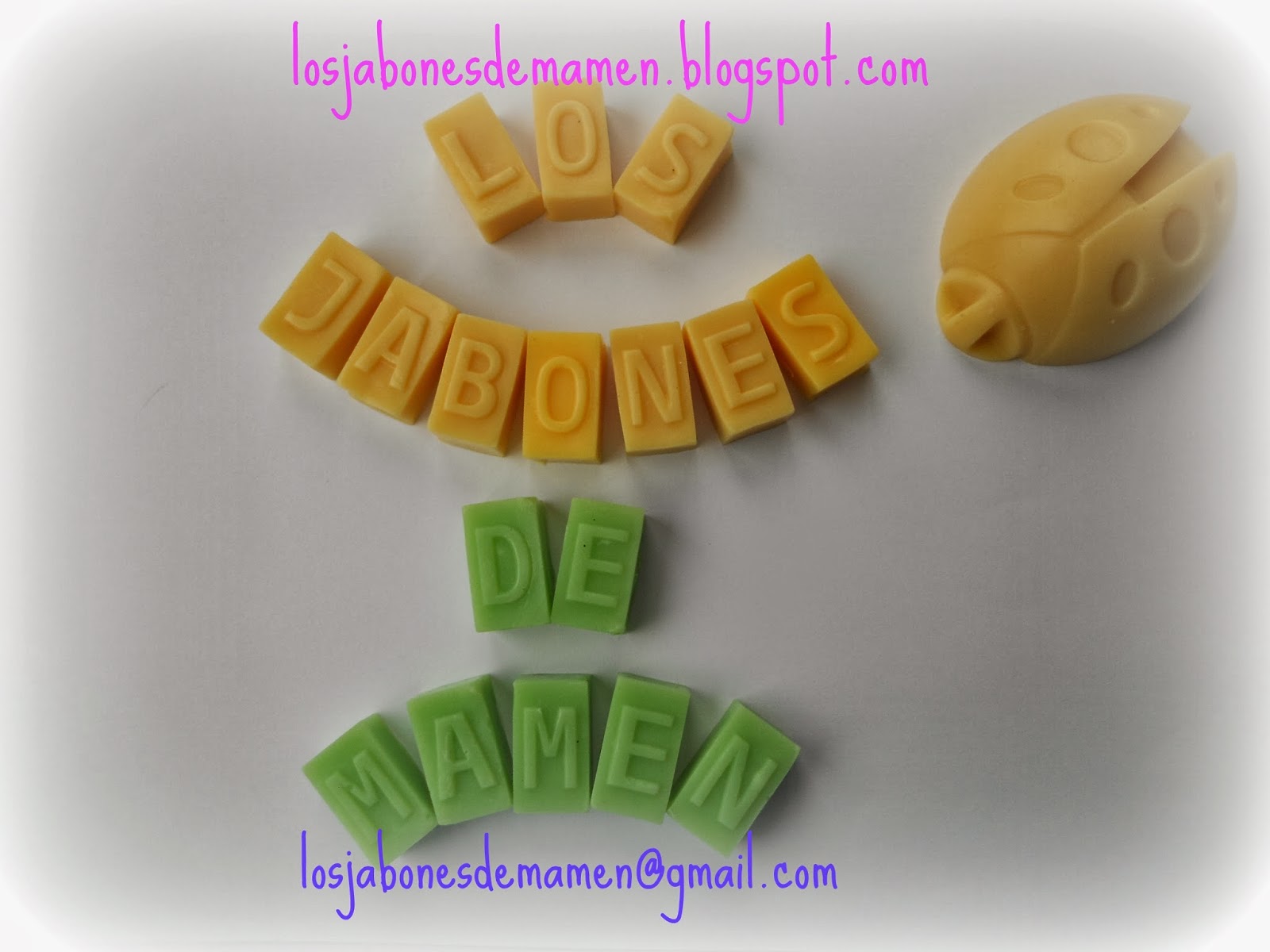 Los Jabones de Mamen: Os gustaría tener vuestro nombre en jabon???