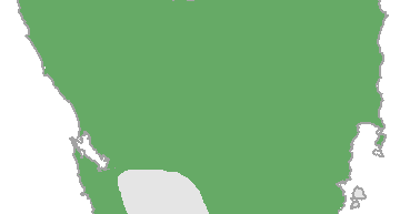 Abe's Animals: Thylacine range map