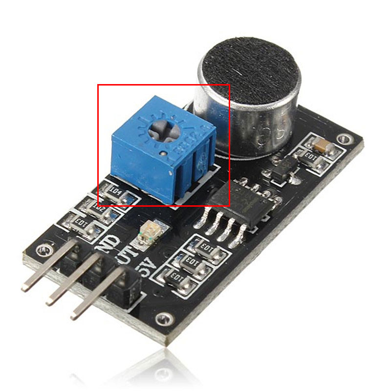 Code โปรเจค Arduino ง่ายๆ เปิด ปิดไฟด้วยเสียง