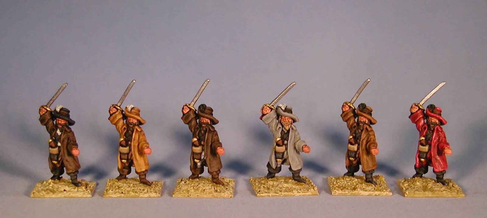 One of My Men Became Restless: 15mm Grumpy Miniatures Pirates