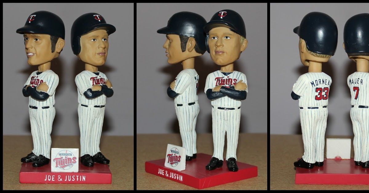The Bobble Hunter: It's real - Joe Mauer & Justin Morneau Dual ...