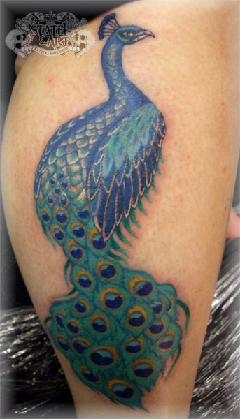 Peacock Bird Tattoos | Bird Tattoos