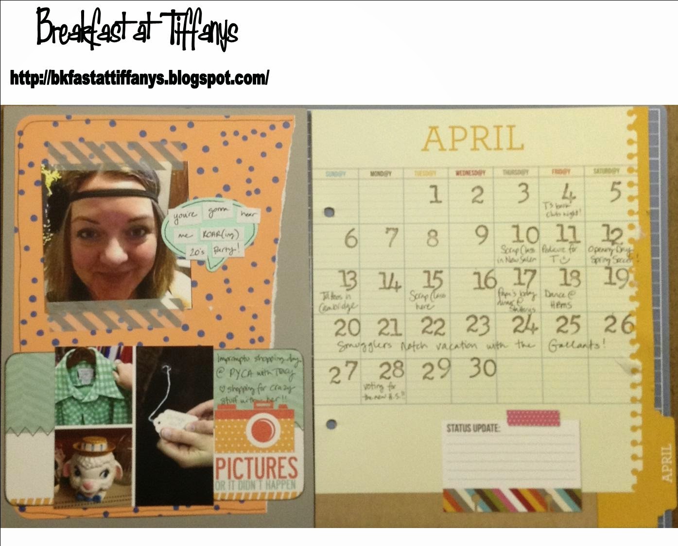 Breakfast @ Tiffany's!: Pocket Scrapbooking Adventures: Week 13