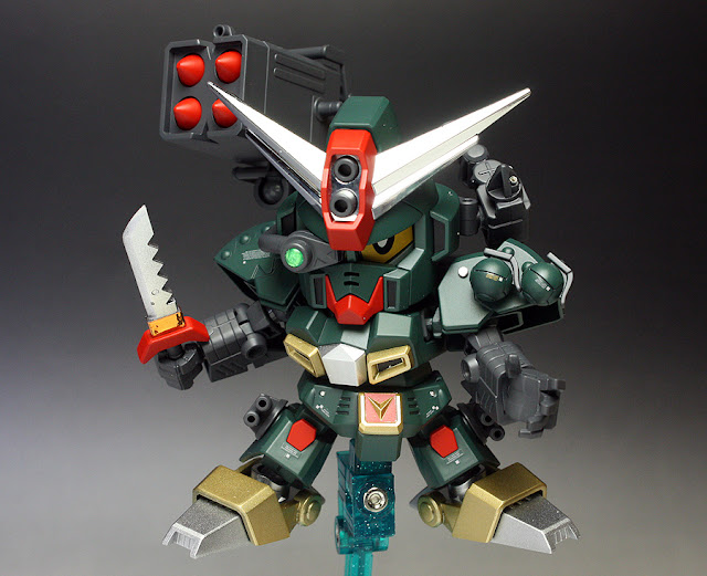 SD Legend BB Command Gundam painted build by zgmfxg