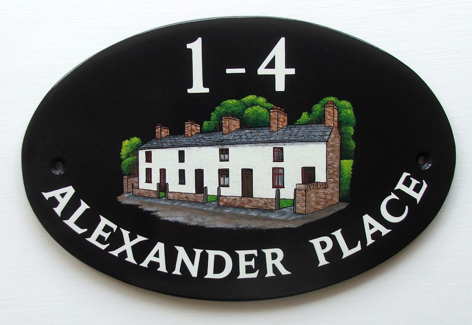 Hand Painted House Signs by Ceramic Art: More of our hand painted house ...