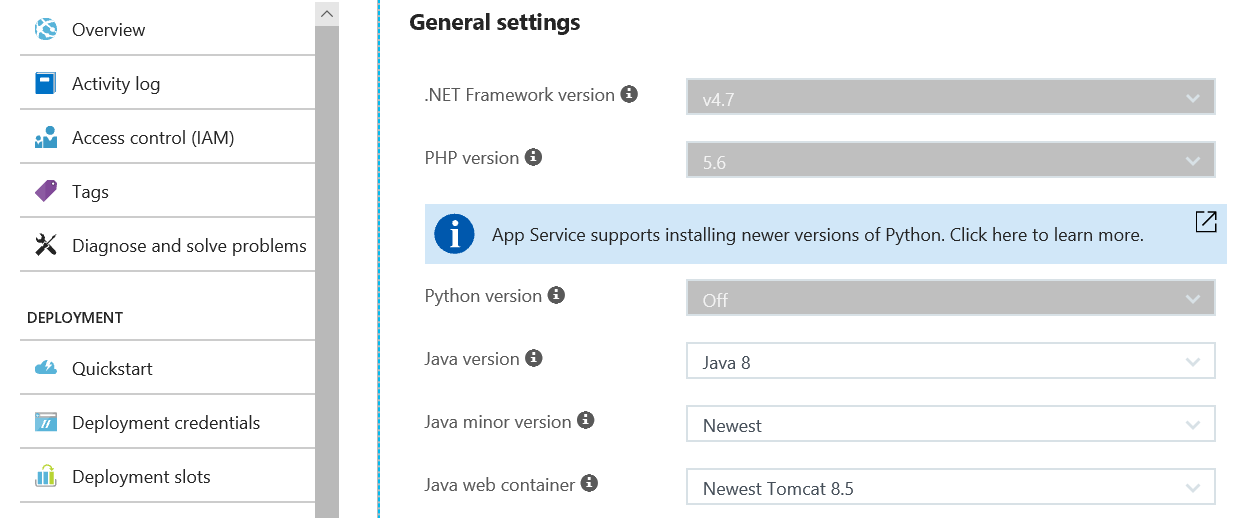 Bicster's Blog: Deploy a Spring Boot web application to the Microsoft ...