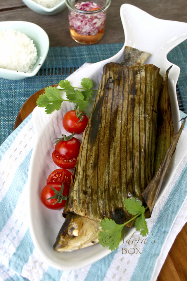 Adora's Box: INIHAW NA BANGUS (GRILLED MILKFISH)