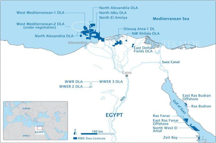 TEKMOR Monitor: West Nile Delta flows first gas offshore Egypt ...