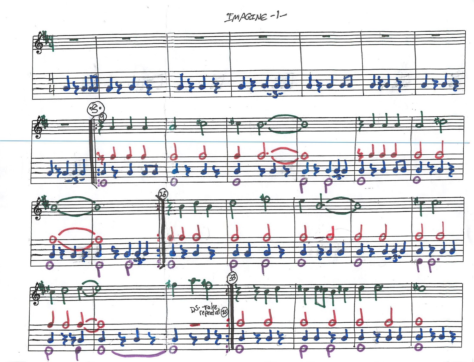 Miss Jacobson's Music: SPRING CONCERT MUSIC 2014: IMAGINE