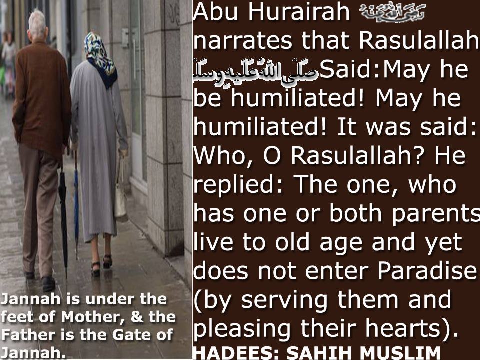 MOTHER'S DAY IN ISLAM: MOTHER'S DAY.