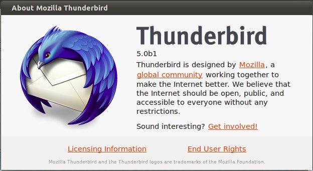 Apuntes Para No Olvidar Y Compartir Thunderbird 5 Beta 1