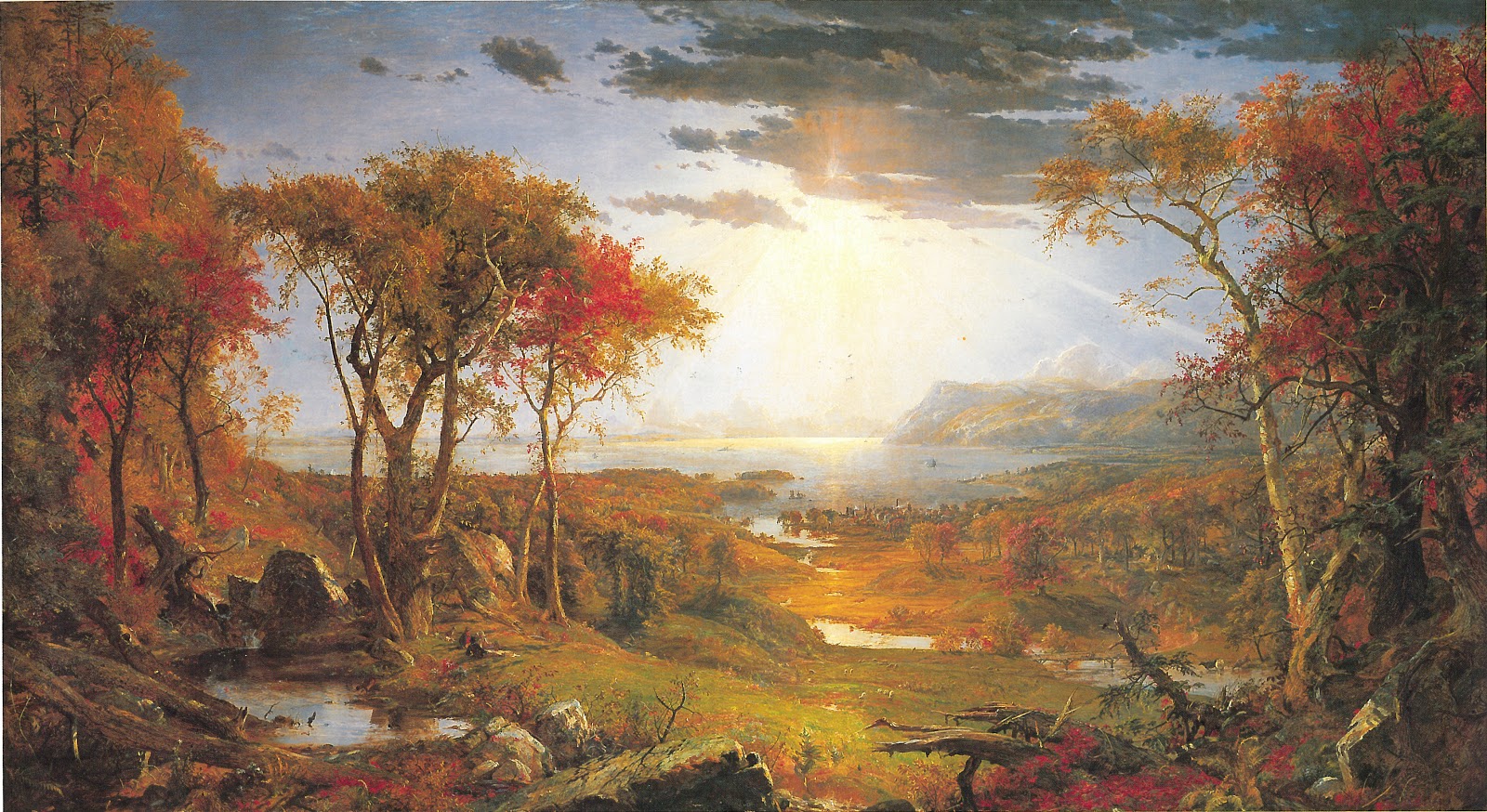 fall/autumn paintings from the 1800s | FALL PAINTINGS of the week
