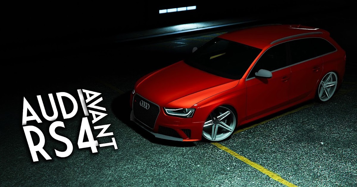 GTA V - Audi RS4 Avant | Motors Garage Modding Studio