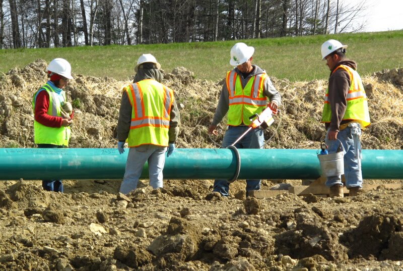 The Joyce Road Neighborhood: Pipeline Construction