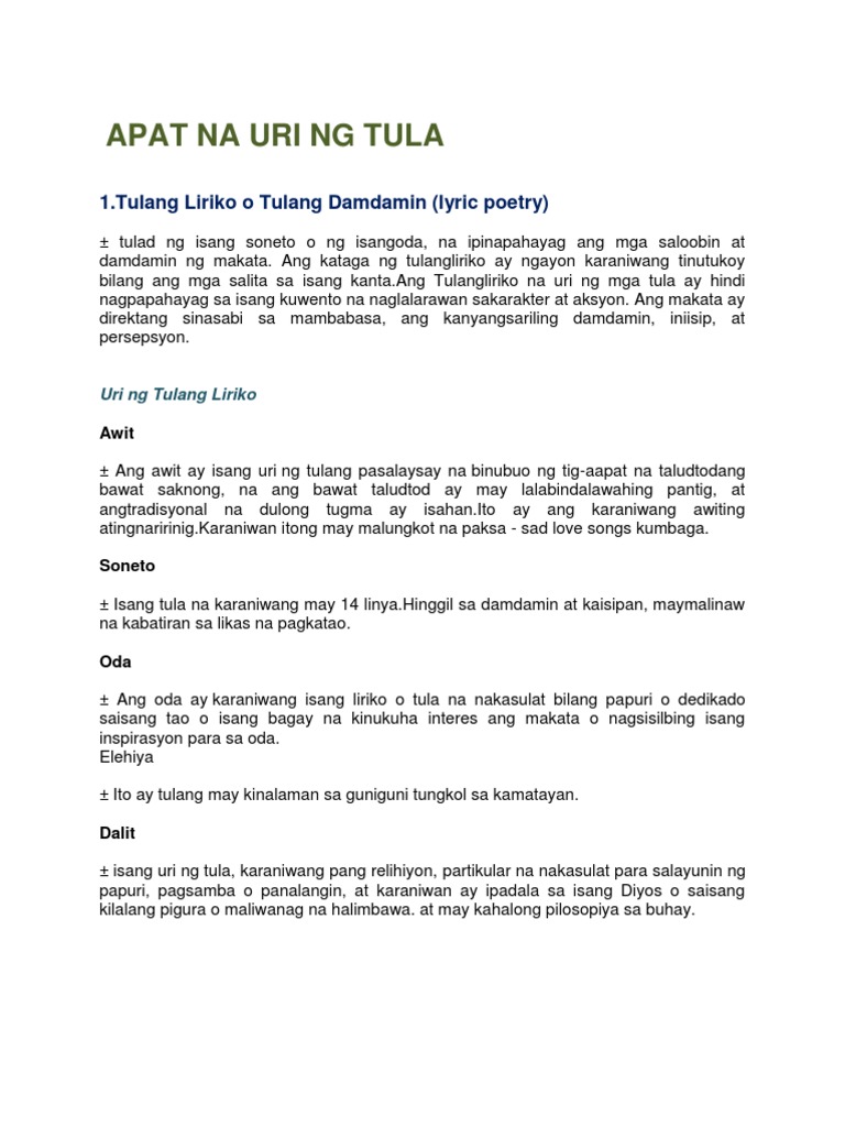 elemento ng tula - philippin news collections