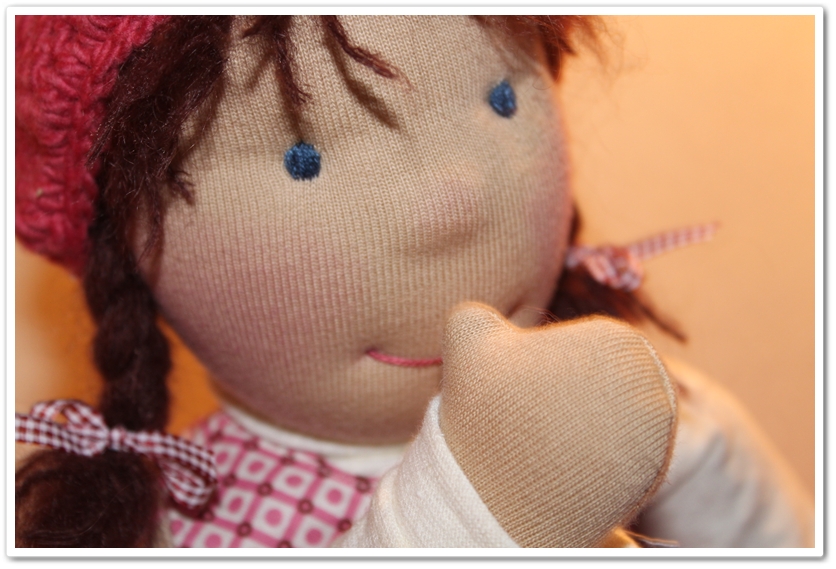 Wolle und Puppenkinder: Meine Puppe ist fertig